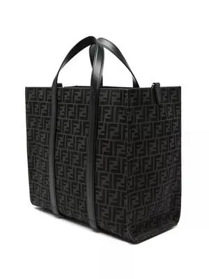 Fendi Ff Jacquard Tote Bag