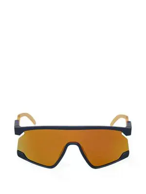 Oakley Bxtre Geometric Frame Sunglasses - Blue