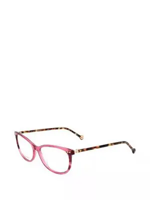 Carolina Herrera Tortoiseshell-effect Cat-eye Glasses - Brown