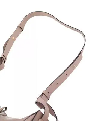 Loewe 2010-2026 Small Grained Calfskin Drawstring Hammock Bag Satchel