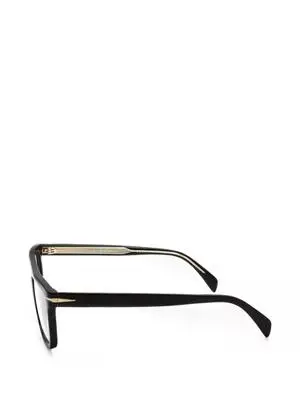 DB EYEWEAR BY DAVID BECKHAM Square-frame Glasses - Black