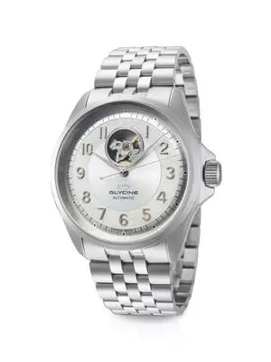 GLYCINE Combat Classic 40mm Watch - Silver