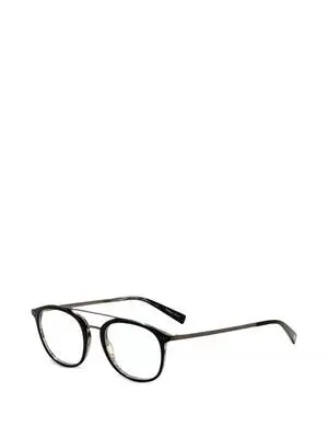 John Varvatos John Varvatos Round Frame Eyeglasses Blue