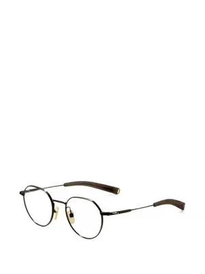 Dita Lancier Geometric-frame Glasses - Black