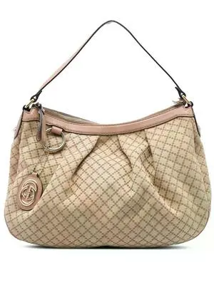 Gucci 2016-2026 Diamante Canvas Sukey Shoulder Bag