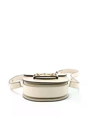 Gucci Horsebit 1955 Rounded Shoulder Bag Leather Mini Crossbody Bag
