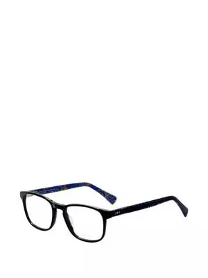 John Varvatos Square-frame Glasses - Black