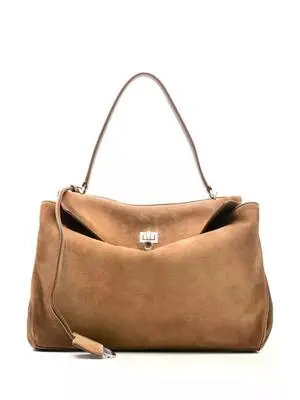 Balenciaga Rodeo Suede Tote Bag - Brown