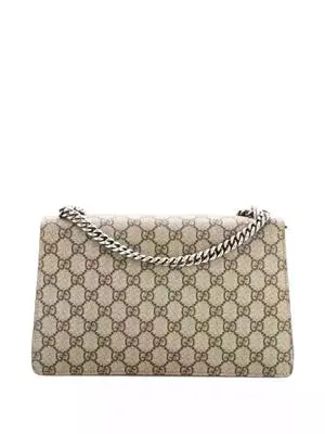 Gucci Dionysus Bag Gg Coated Canvas Small Shoulder Bag - Red