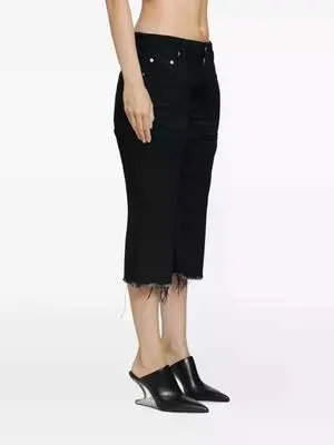 Rick Owens Bolan Frayed-hem Jeans