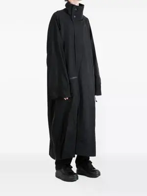 Yohji Yamamoto High-neck Zip-detail Coat