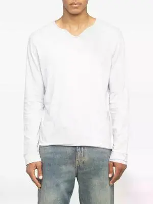 Zadig&Voltaire Monastir Henley T-shirt Long-sleeved