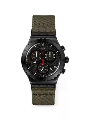 SWATCH By The Bonfire 43mm Watch - Black