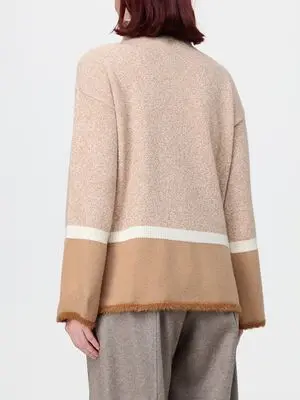 KANGRA Relaxed Fit Striped Wool Turtleneck Sweater