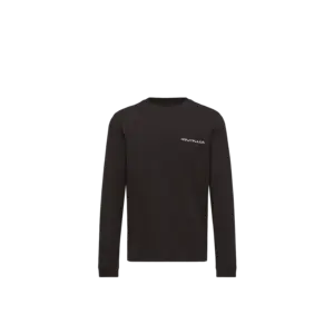 Moncler Moncler Logo Cotton Long Sleeve T-shirt Black