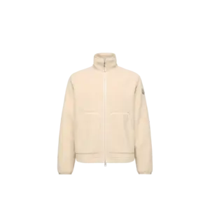 Moncler Zip-up Sweatshirt - Beige