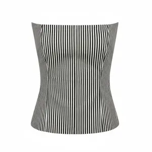 THE COOLGIRL NYC Jane Corset - Black/white