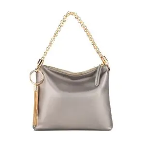 MKF COLLECTION - J'OMOR Brigitte Shoulder Bag Pewter - Silver