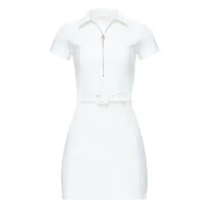 GOLDIE BYRD The Goldie Dress By - White