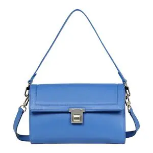 LUIS STEVEN Kelly Shoulder Bag Light Pebble Leather