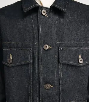 LEMAIRE Trucker Denim Jacket - Black