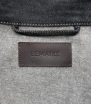 LEMAIRE Trucker Denim Jacket - Black
