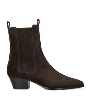 AeydĒ Suede Agata Ankle Boots - Brown