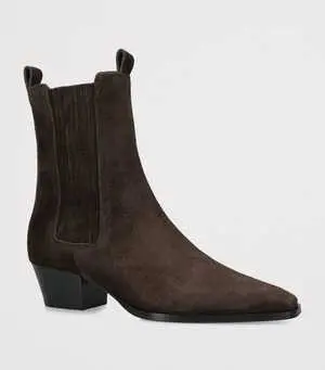 AeydĒ Suede Agata Ankle Boots
