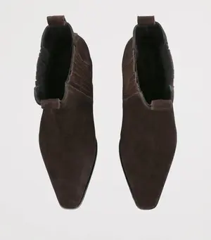 AeydĒ Suede Agata Ankle Boots