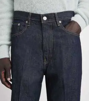 Auralee Hard Twist Straight Jeans