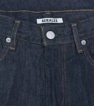 Auralee Hard Twist Straight Jeans
