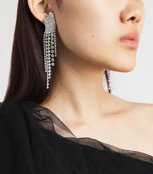 JENNIFER BEHR Crystal Zayla Drop Earrings