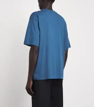 Dries Van Noten Cotton Embroidered Bird T-shirt