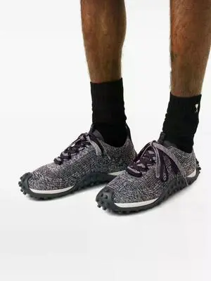 AMI Paris Knit Sneakers