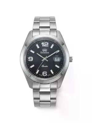 RICHELIEU SWISS Date-window 41mm Watch - Black