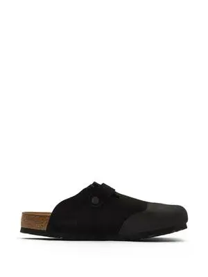 BIRKENSTOCK Adererror Boston Buckle-fastening Mules - Black