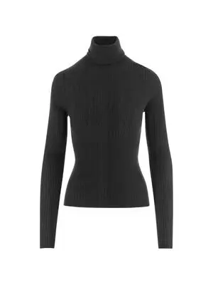 OLIVER LATTUGHI Ribbed Roll-neck Sweater