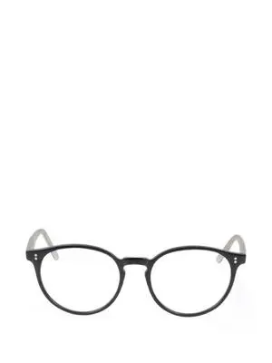 KADOR Jonas Round Frame Eyeglasses - Black
