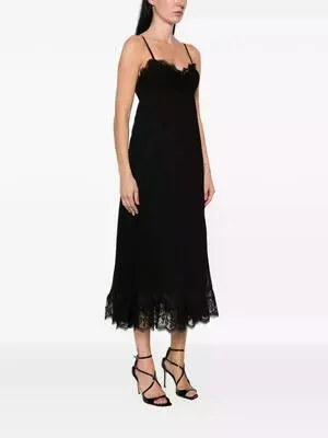 Zimmermann Lace-trim Pleated Dress