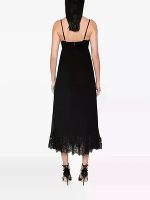 Zimmermann Lace-trim Pleated Dress