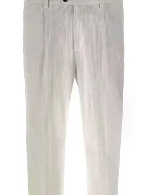 DEVORE INCIPIT Ribbed Pleated Trousers