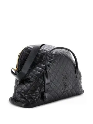 Saint Laurent Quilted Leather Travel Bag