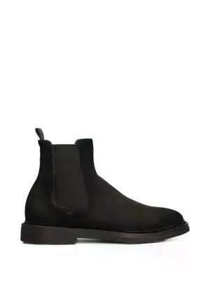 Officine Creative Hopkins Flexi 204 Suede Chelsea Boots - Brown