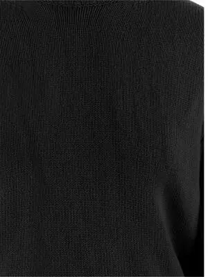 OLIVER LATTUGHI Crew-neck Ribbed-trim Sweater