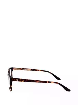 Under Armour Tortoiseshell-effect Rectangle-frame Glasses