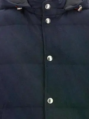 Eleventy Hooded Cashmere Gilet