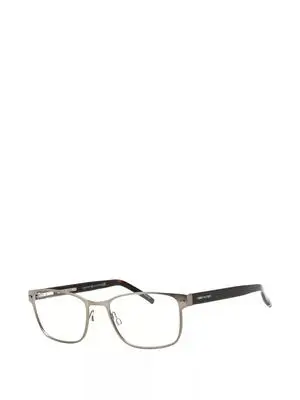 Tommy Hilfiger Rectangle Frame Eyeglasses - Silver