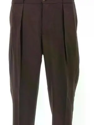 BRIGLIA 1949 Portobellos Double-pleat Trousers