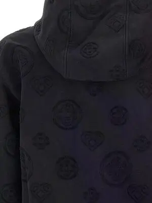 Casablanca Monogram Zip-up Hoodie