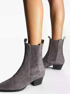 AeydĒ Agata Suede Ankle Boots